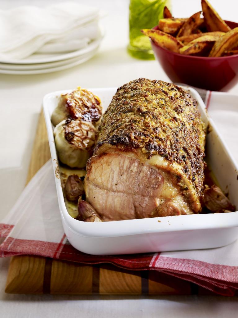 Rôti de porc en croûte de noisettes - Novoviande